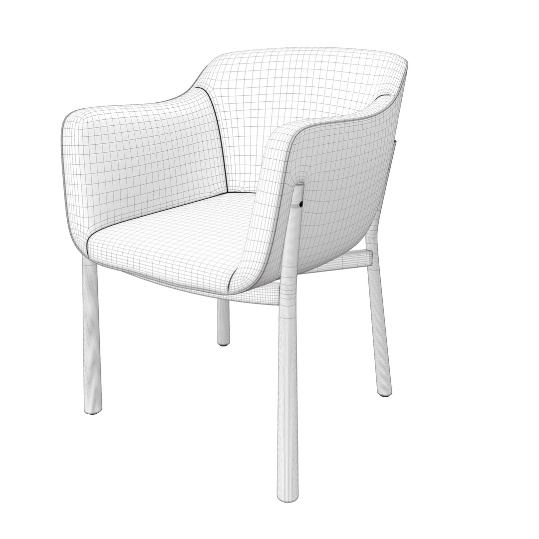 3D dining chairV2 model - TurboSquid 2127898