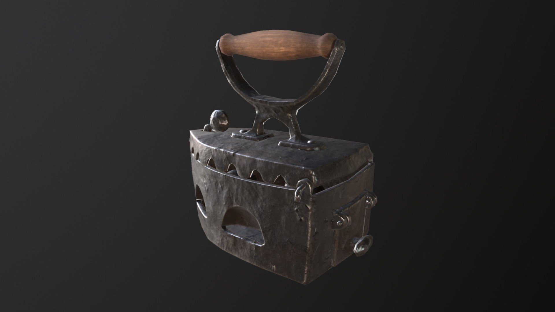 Free 3D Model Vintage Iron - TurboSquid 1887568