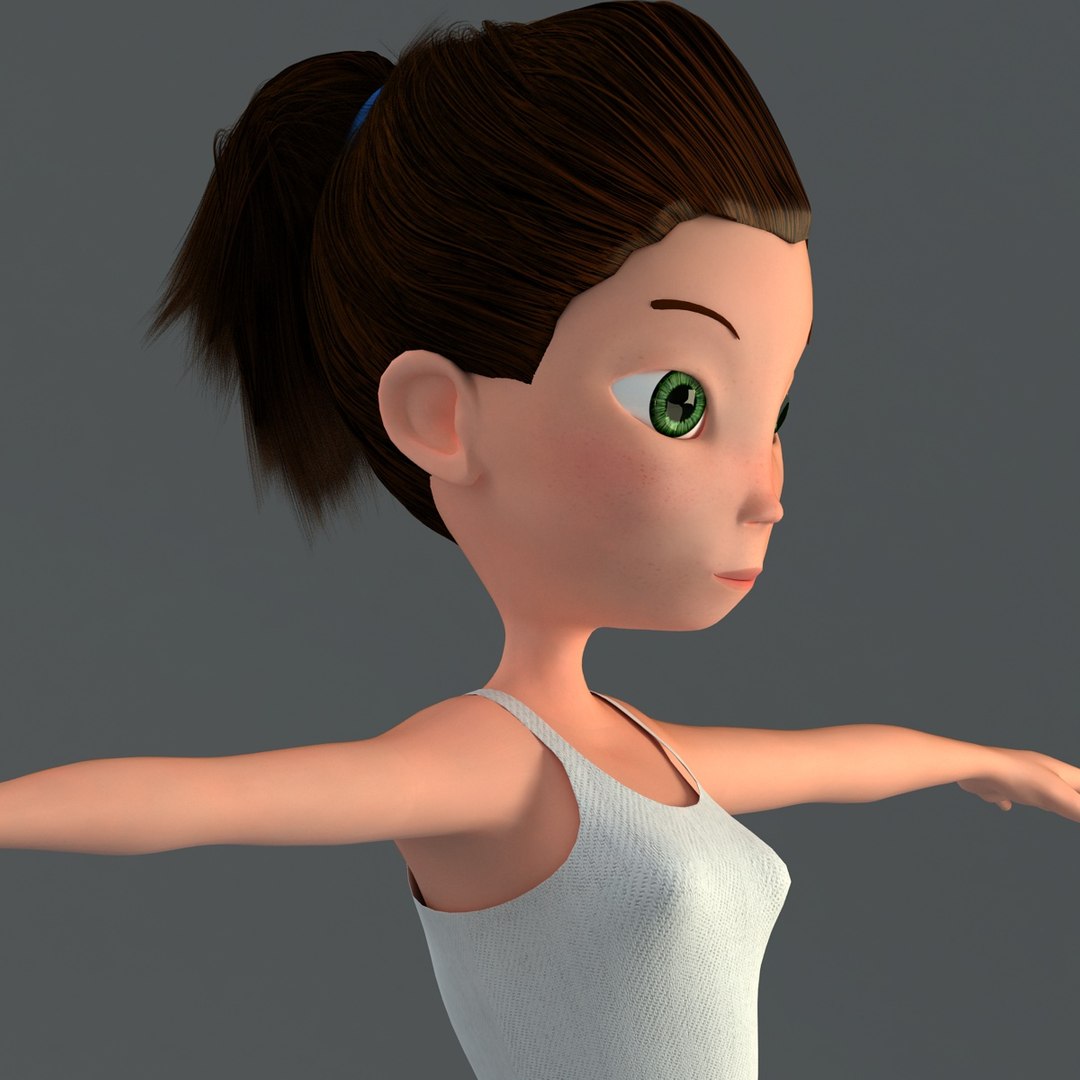 Free cartoon character model - TurboSquid 1223969