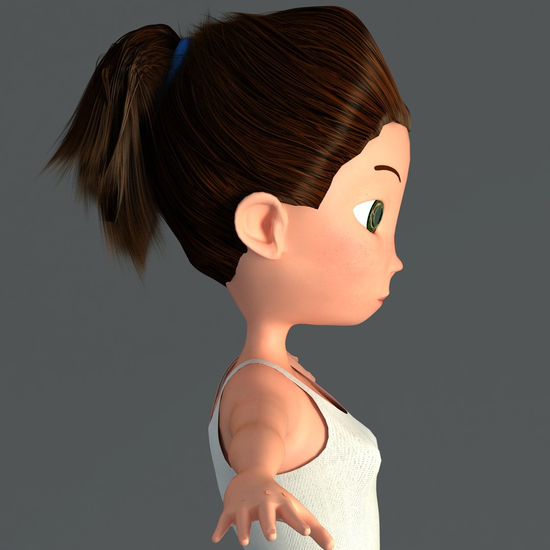 Free cartoon character model - TurboSquid 1223969