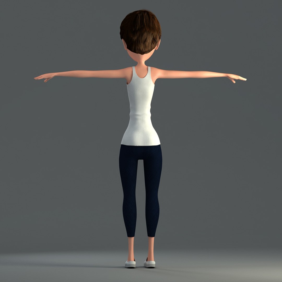 Free cartoon character model - TurboSquid 1223969