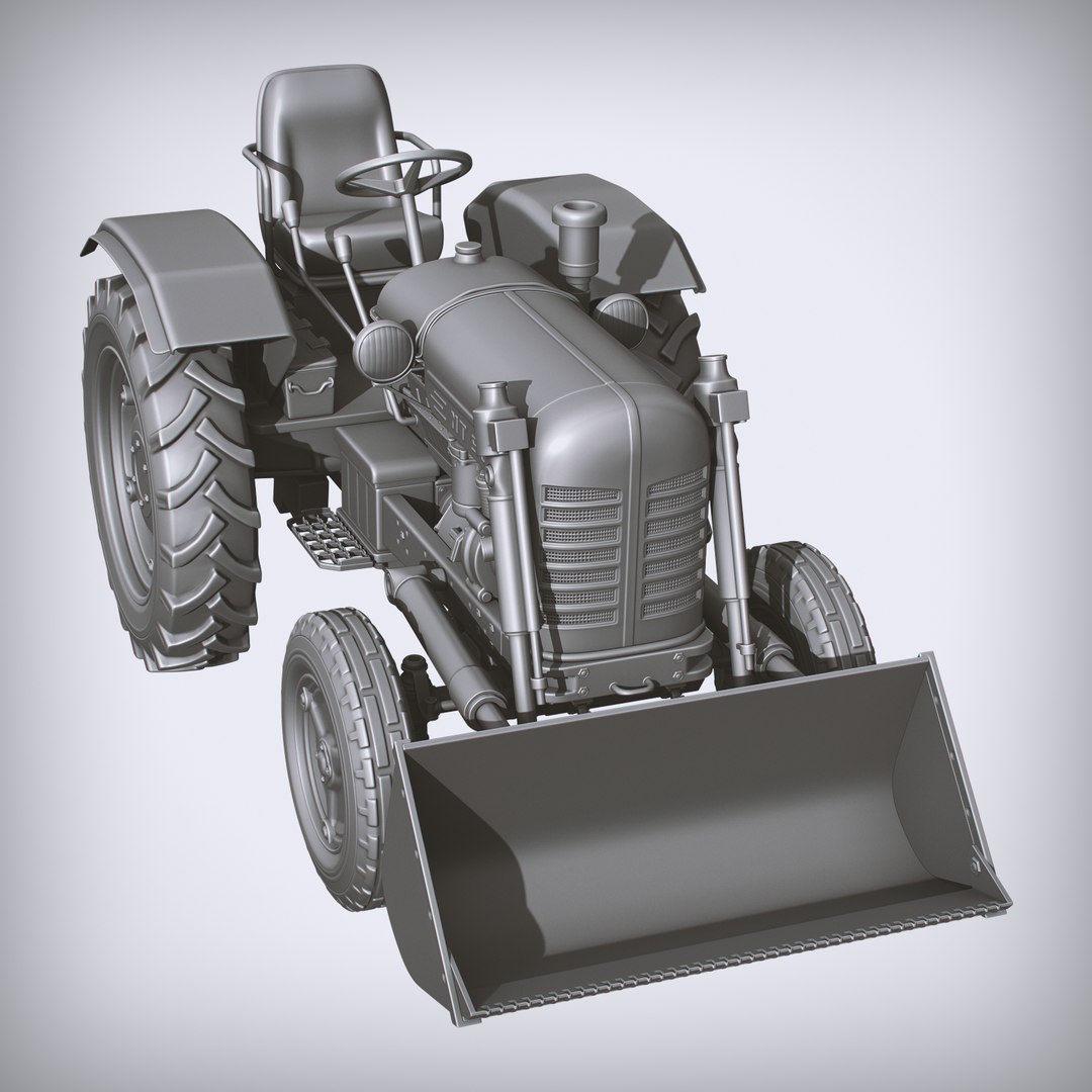 Tractor 3D Model - TurboSquid 1151899
