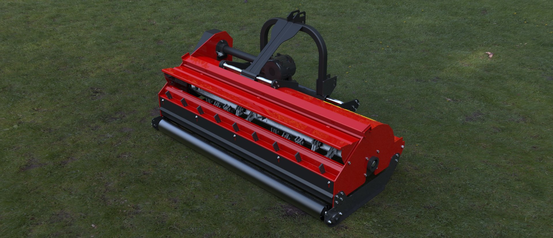 3d mulcher model