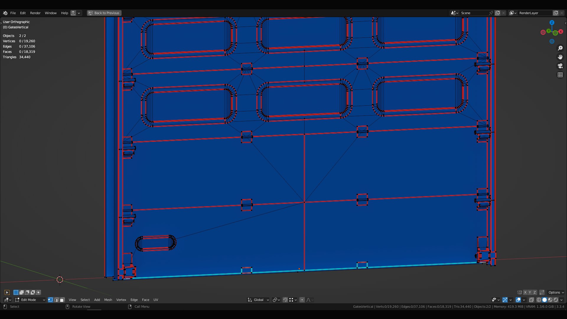 Garage Doors Animated Realtime 3D Model - TurboSquid 2215762