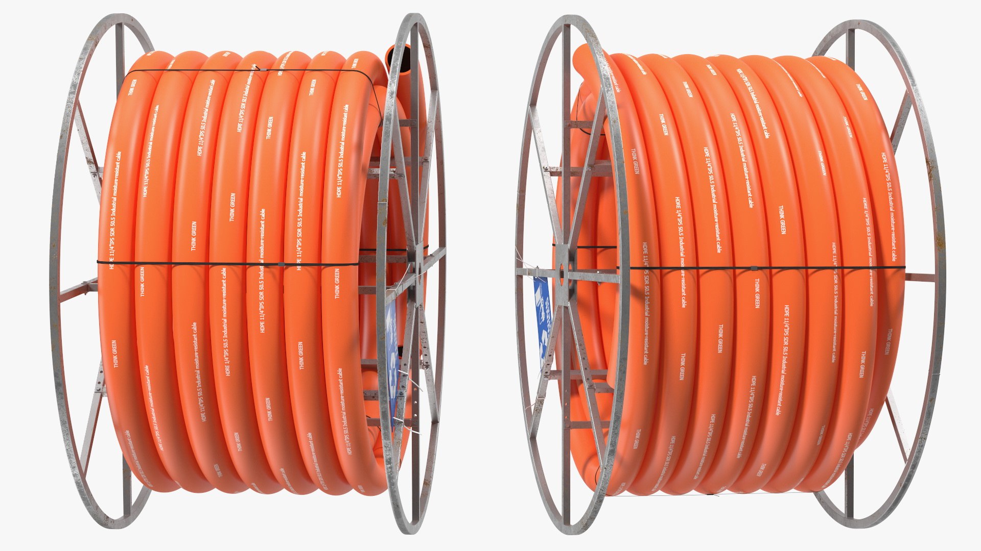 Conduit reel pipe 3D - TurboSquid 1684427