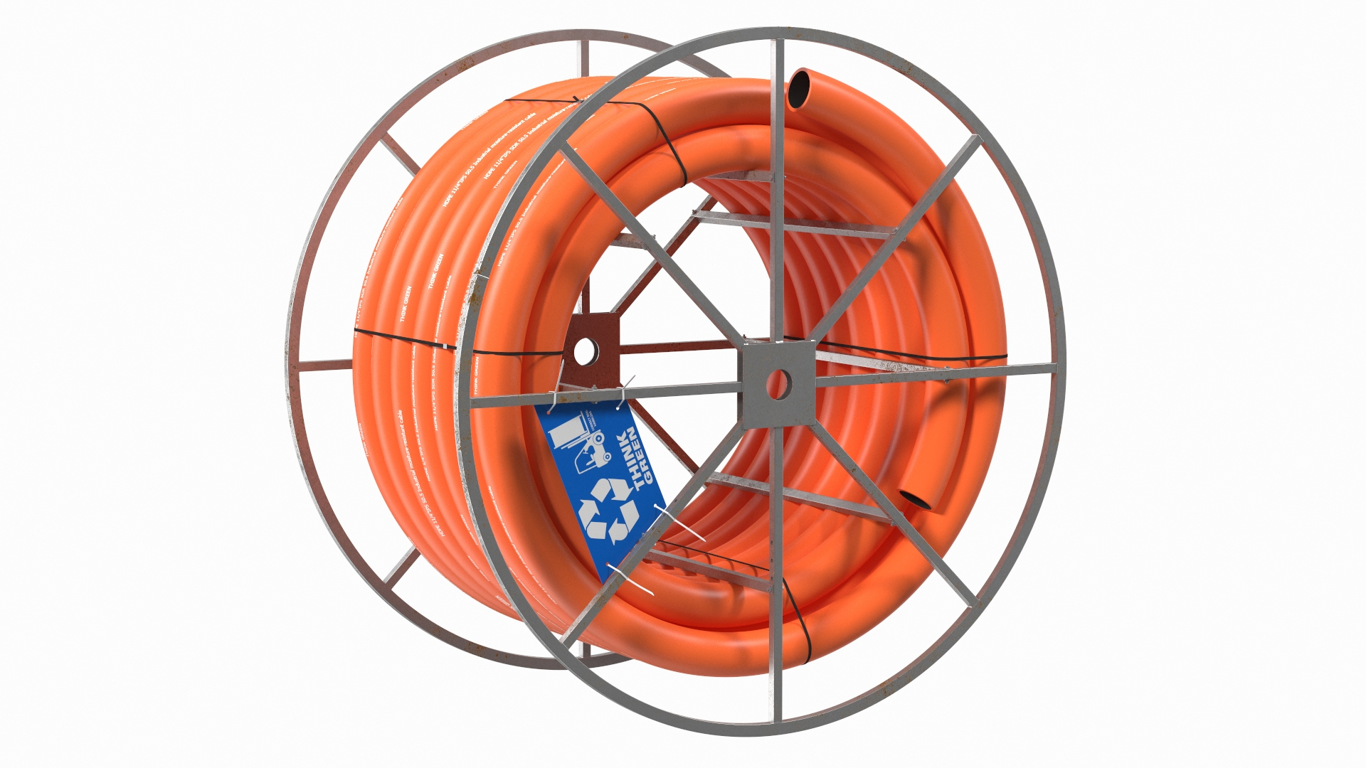 Conduit reel pipe 3D - TurboSquid 1684427