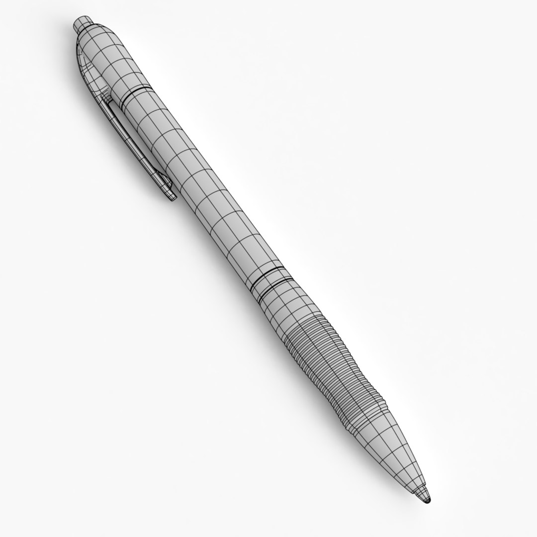 Ballpoint Pen 3D Model - TurboSquid 1394767