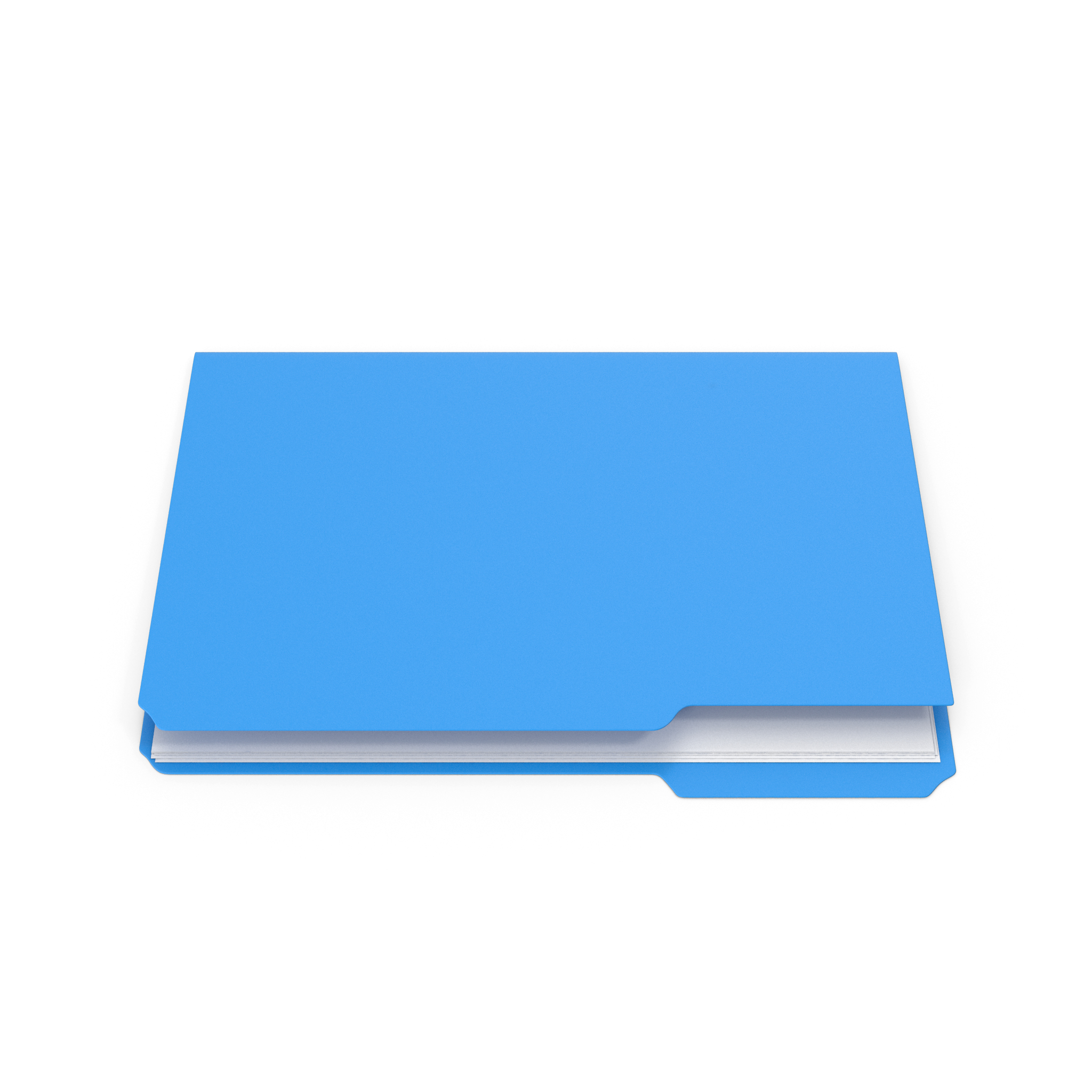 File Folder Blue 3D model - TurboSquid 1869693