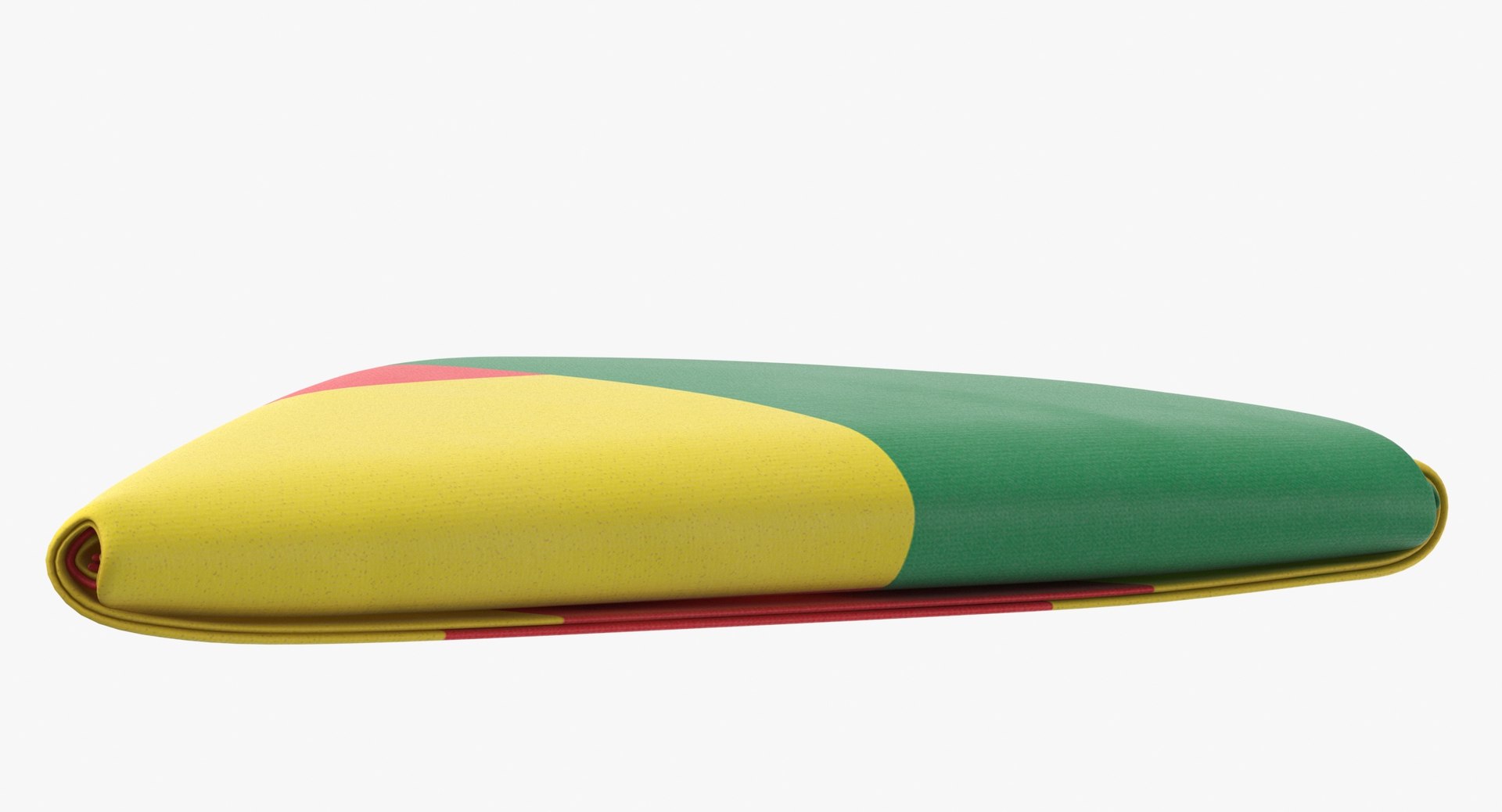 Flag folded triangle benin 3D model - TurboSquid 1574474