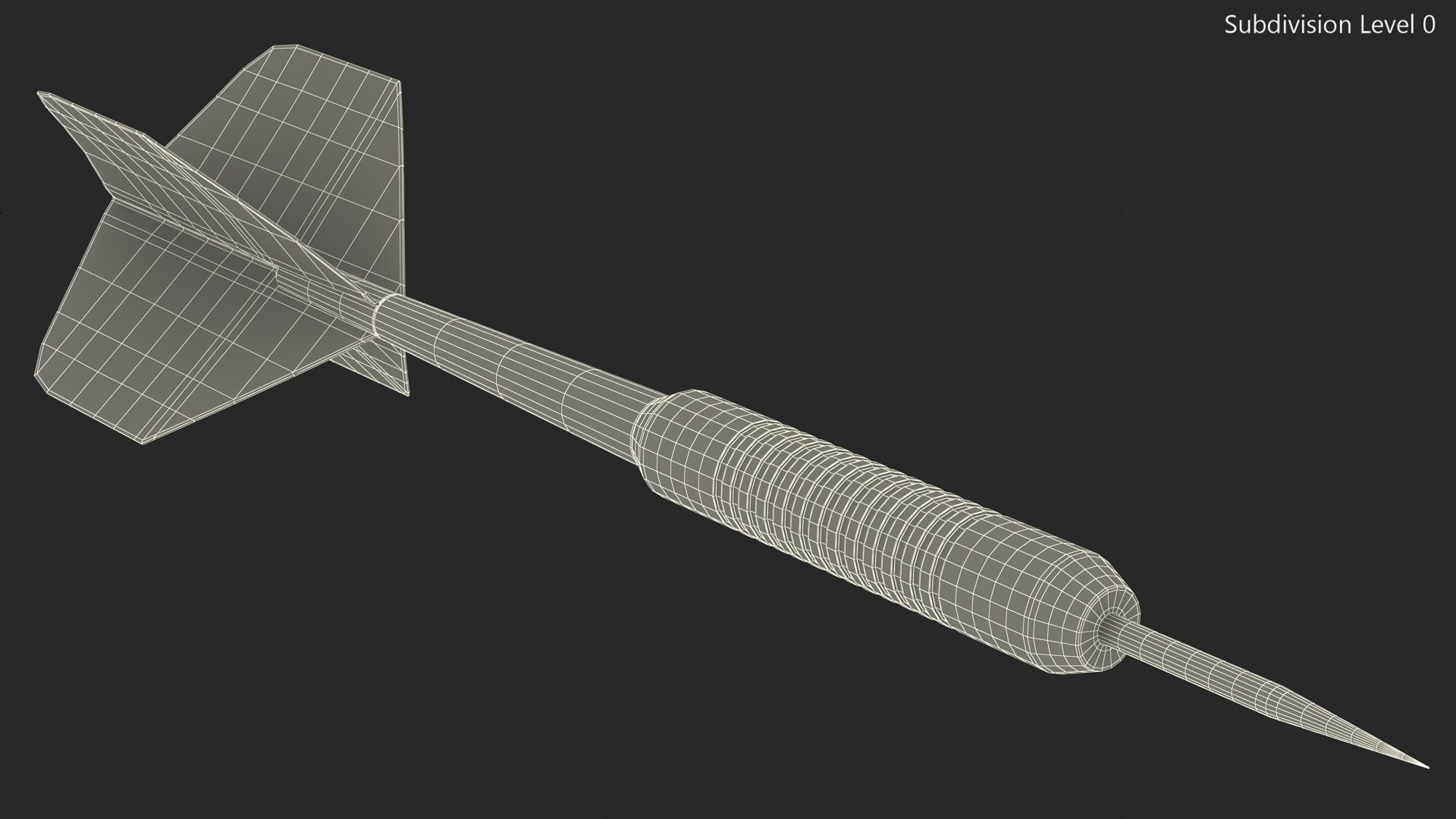 3D Model British Flag Dart - TurboSquid 2212253