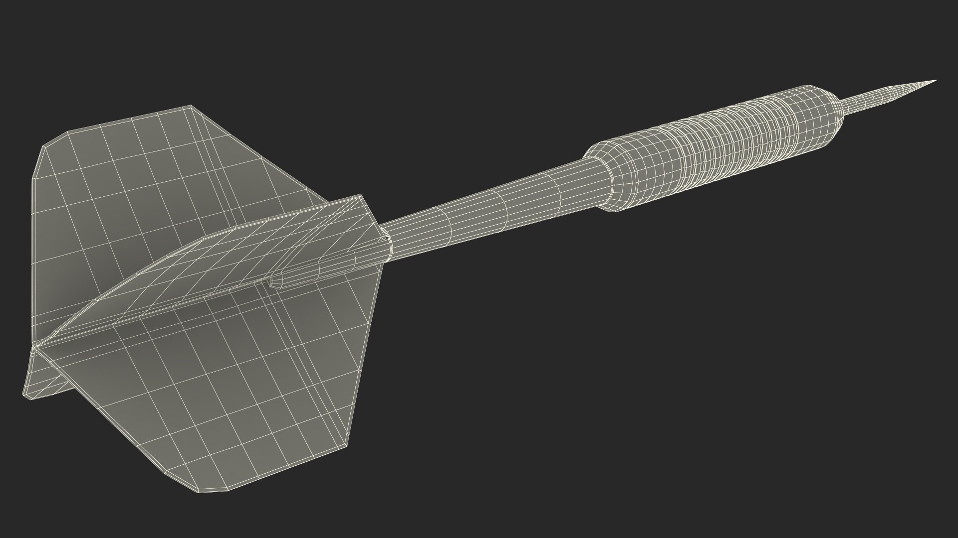 3D Model British Flag Dart - TurboSquid 2212253