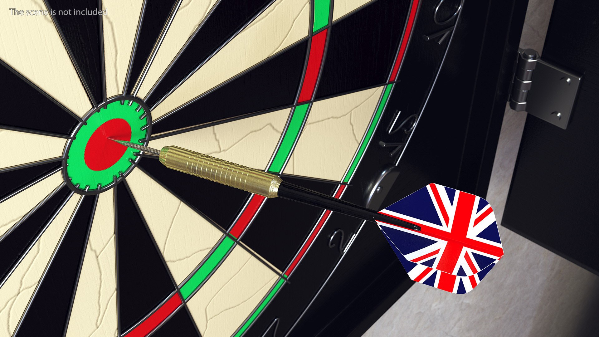 3D Model British Flag Dart - TurboSquid 2212253