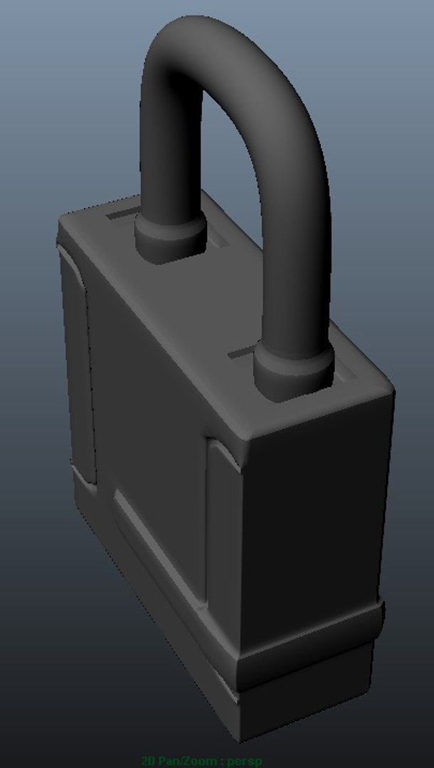 3D lock model - TurboSquid 1232739