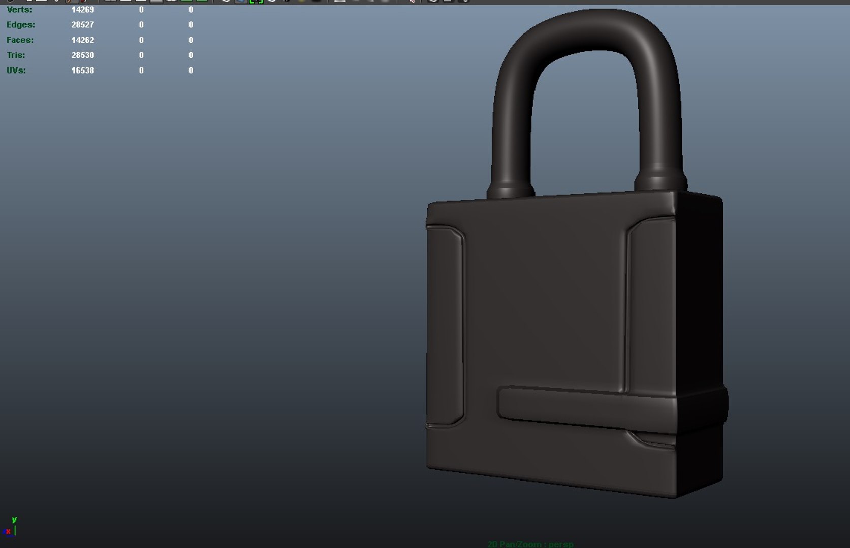 3D lock model - TurboSquid 1232739