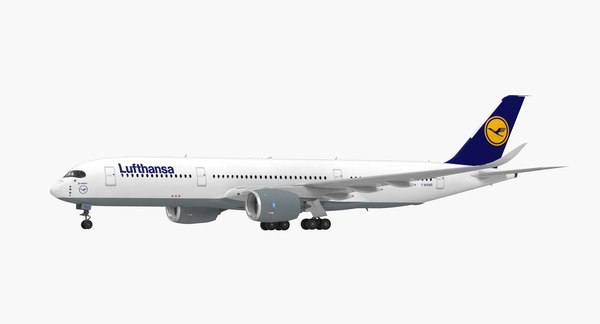 3D airbus a350-900 lufthansa | 1145944 | TurboSquid