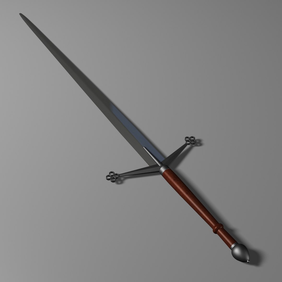 scottish claymore 3d max