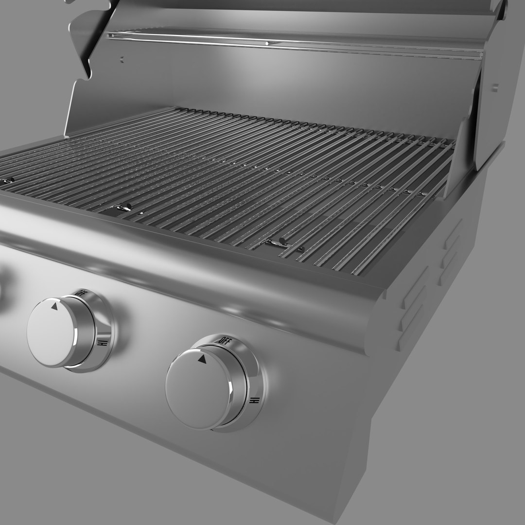 Counter Grill Model - TurboSquid 1330339