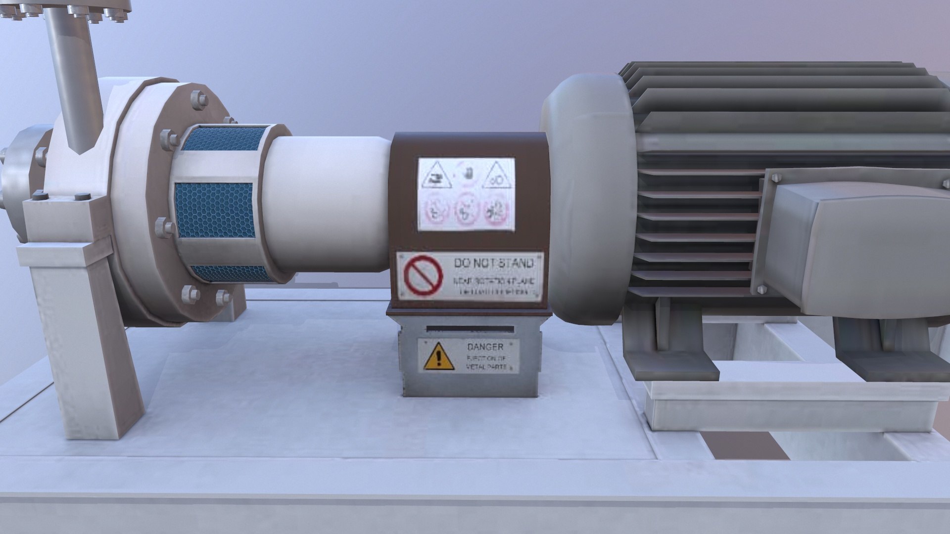 Motor Pump 3D Model - TurboSquid 2288588