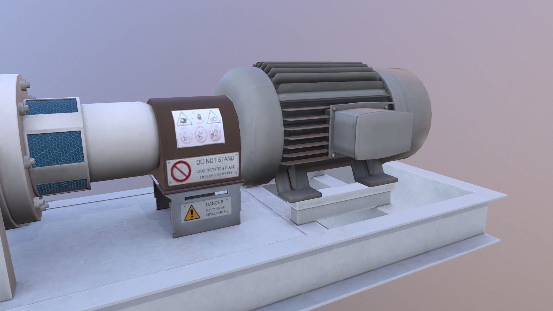 Motor Pump 3D Model - TurboSquid 2288588