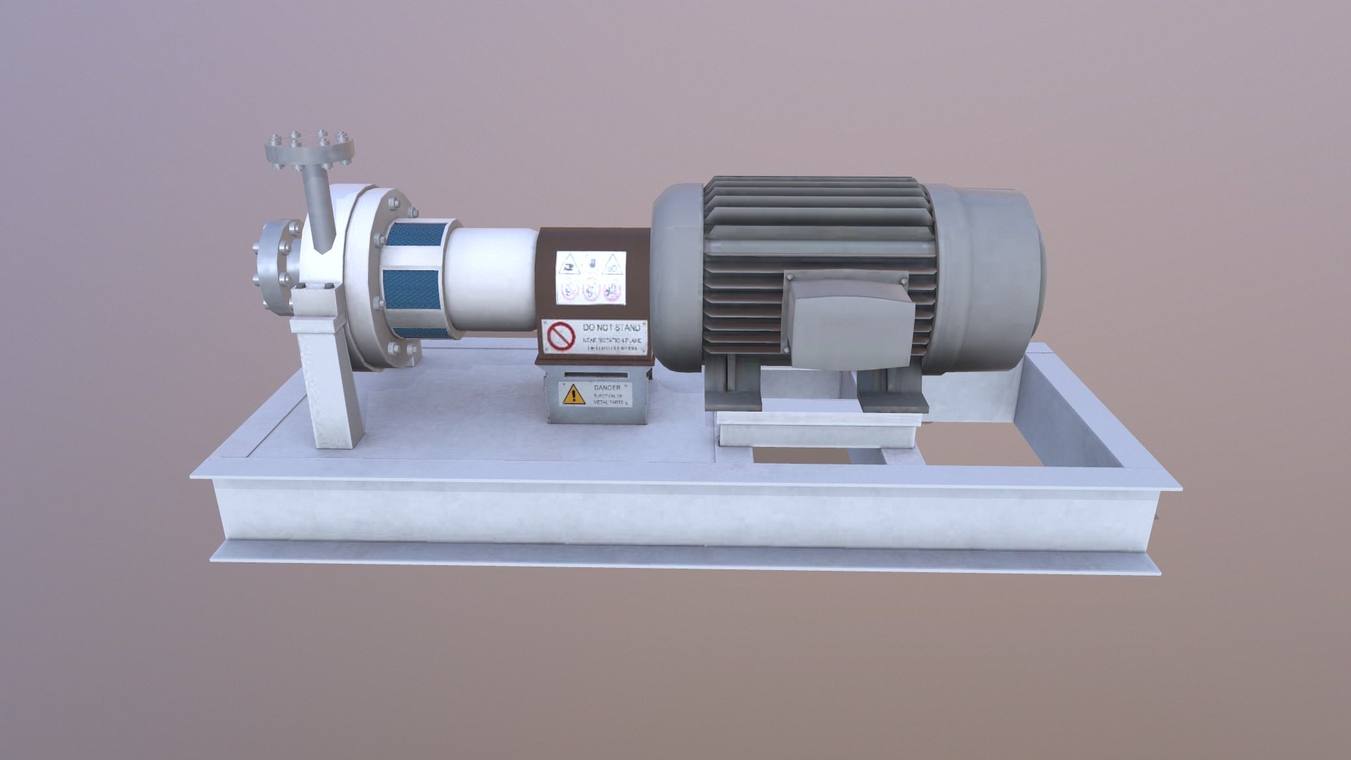 Motor Pump 3D Model - TurboSquid 2288588