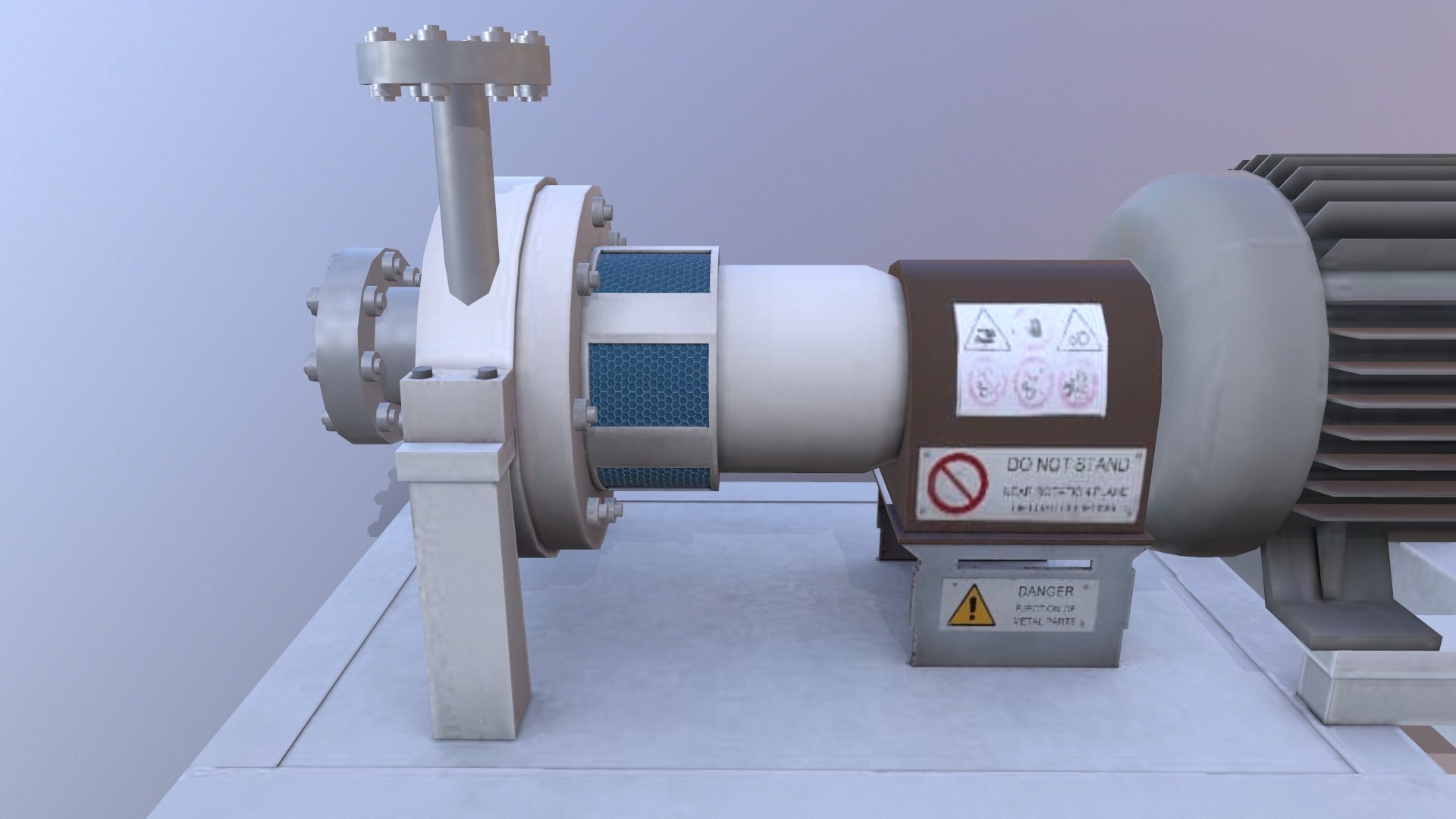 Motor Pump 3D Model - TurboSquid 2288588