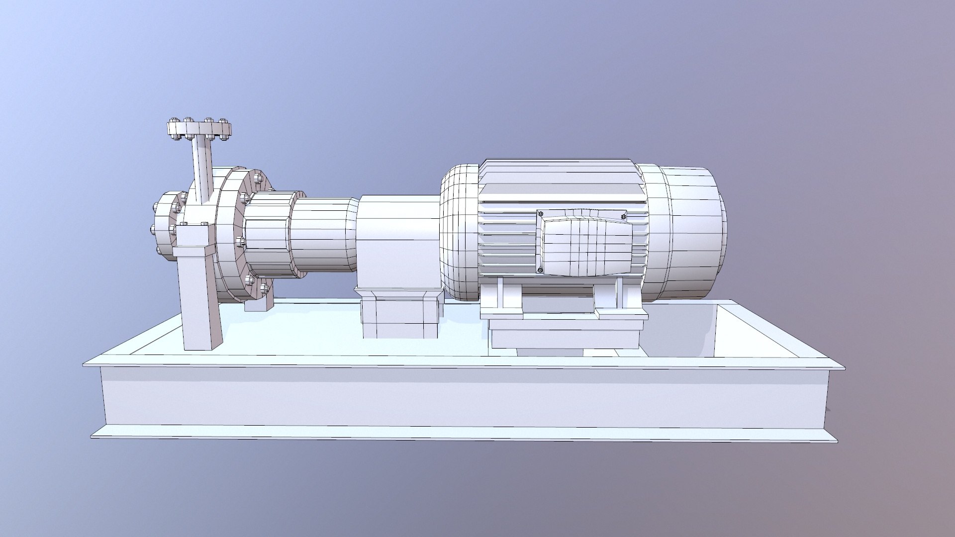 Motor Pump 3D Model - TurboSquid 2288588
