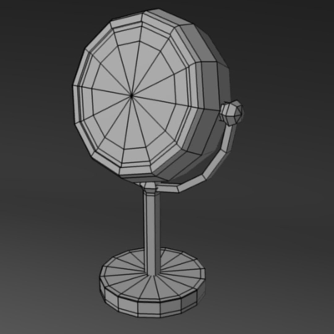 3d model of mirror