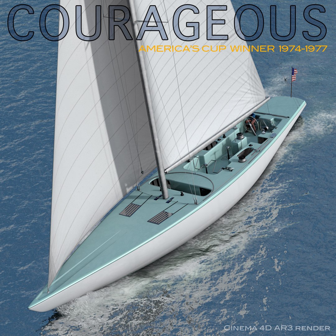 Stephens Courageous America S 3d Model