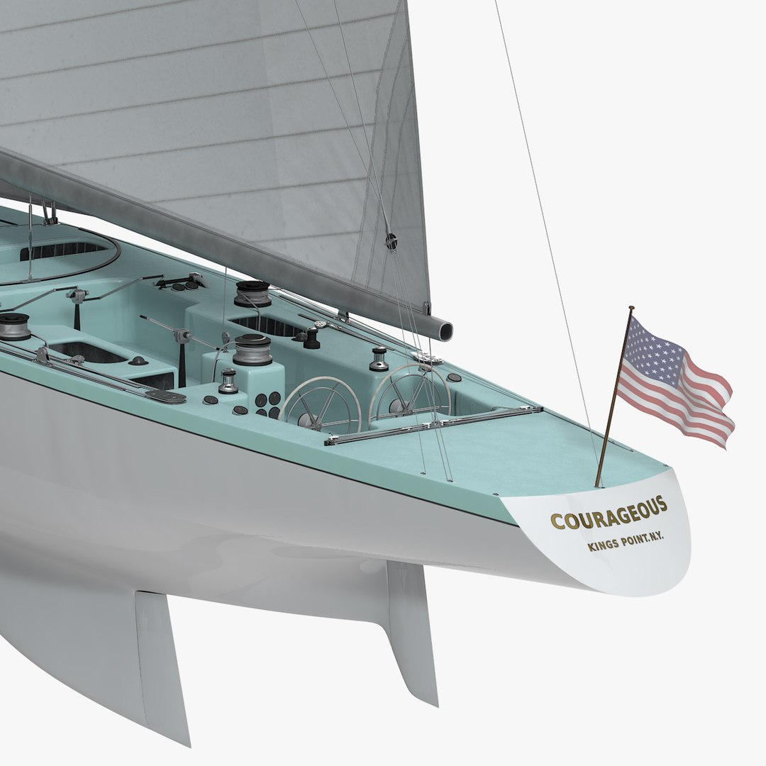 Stephens Courageous America S 3d Model