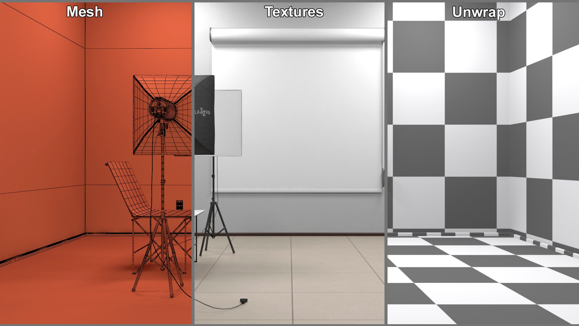 Professional Photography Studio 3D Model - TurboSquid 2270329
