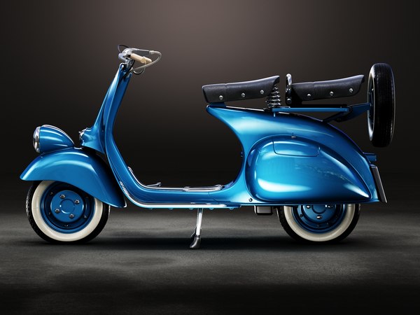 Vespa Scooter Collection model - TurboSquid 1722209