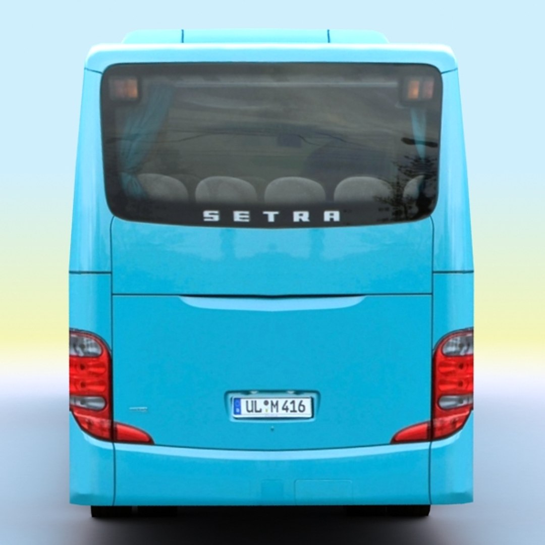 3d 2009 Setra S416 H Model
