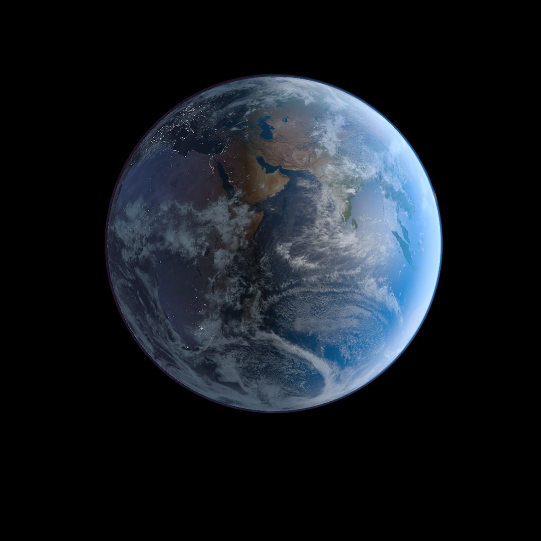 3d Realistic Earth