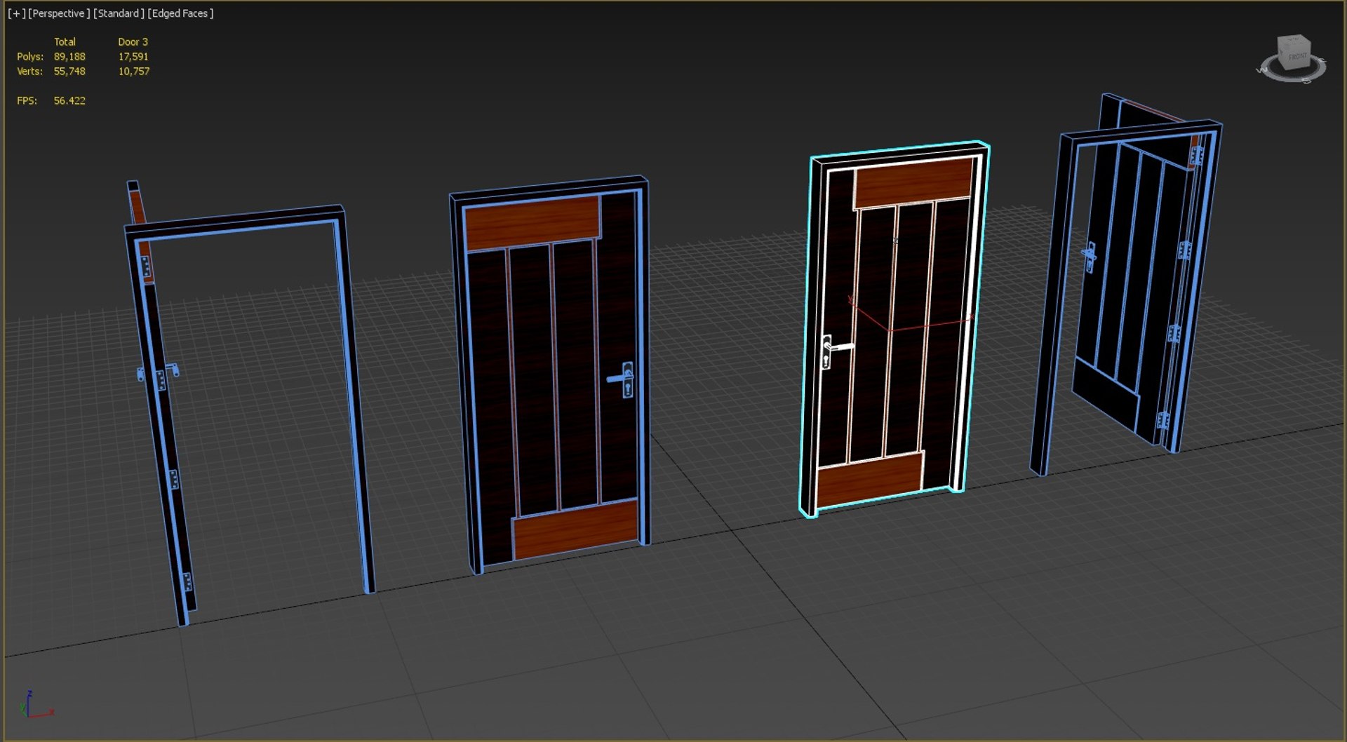 3D Model Door Design 24 - TurboSquid 2213519
