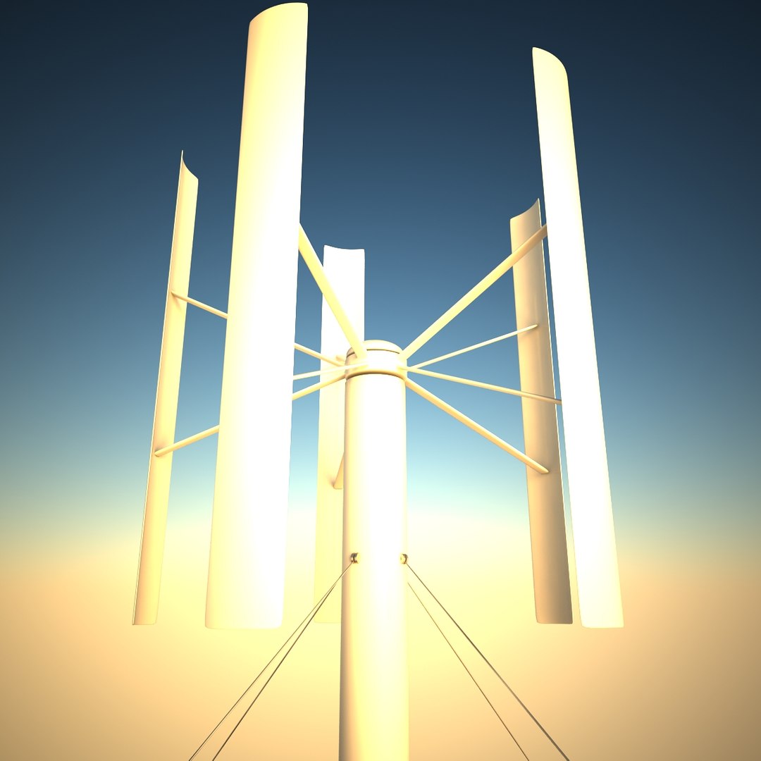 3ds Max Wind Turbine