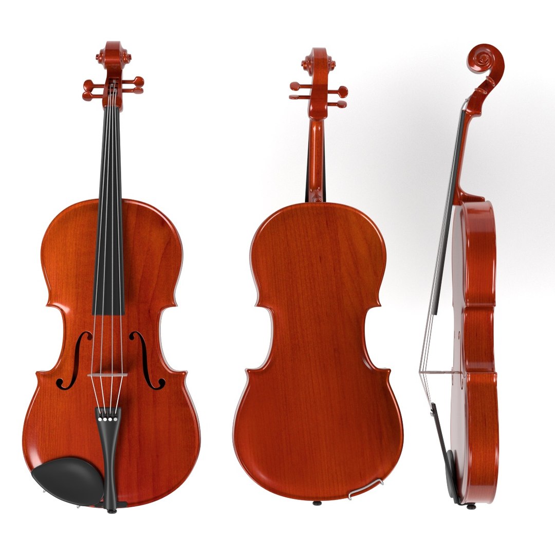 3d Viola Model