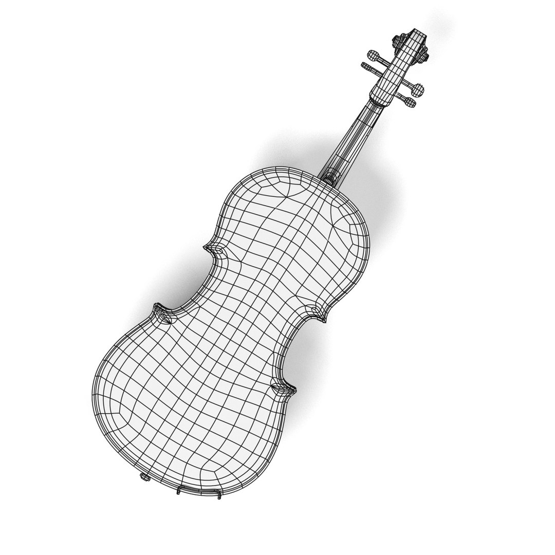 3d Viola Model