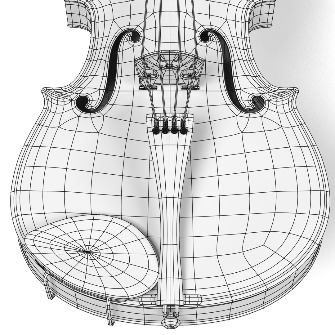 3d Viola Model