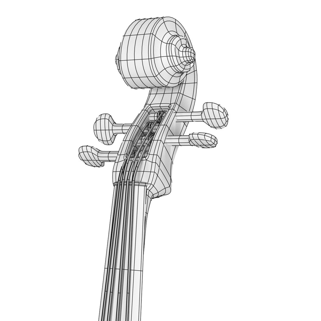 3d Viola Model