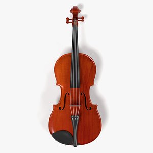Low Poly Viola 3D Models For Download | TurboSquid
