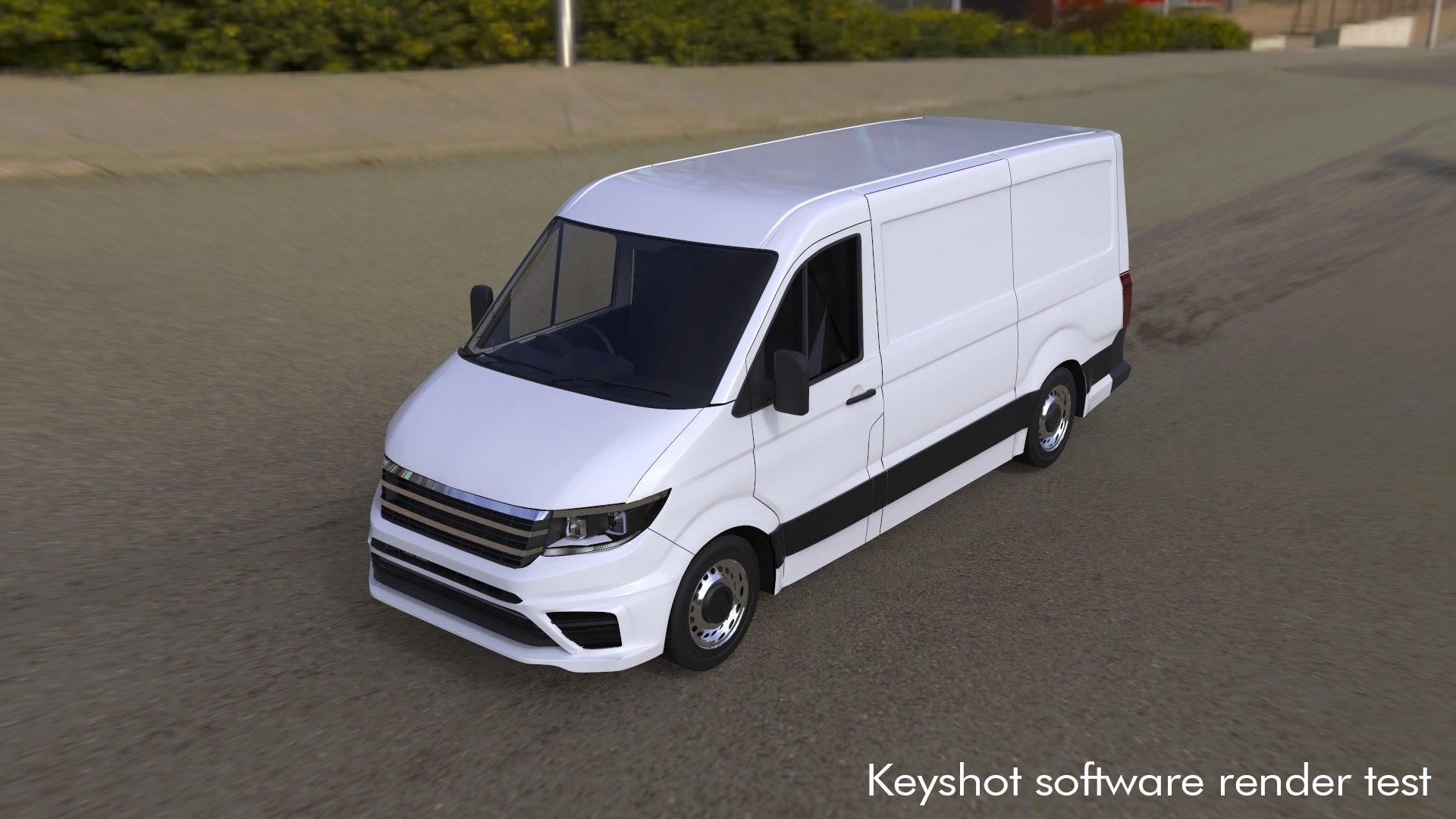 European Panel Van 3D - TurboSquid 1802333
