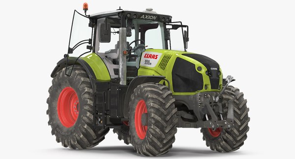 CLAAS AXION Traktor Detailliertes Interieur Dirty Rigged 3D-Modell ...