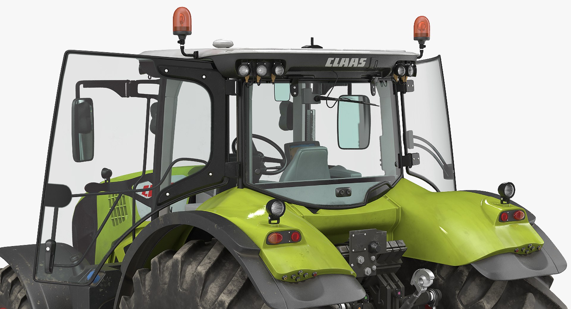 3D claas axion tractor interior model - TurboSquid 1374669