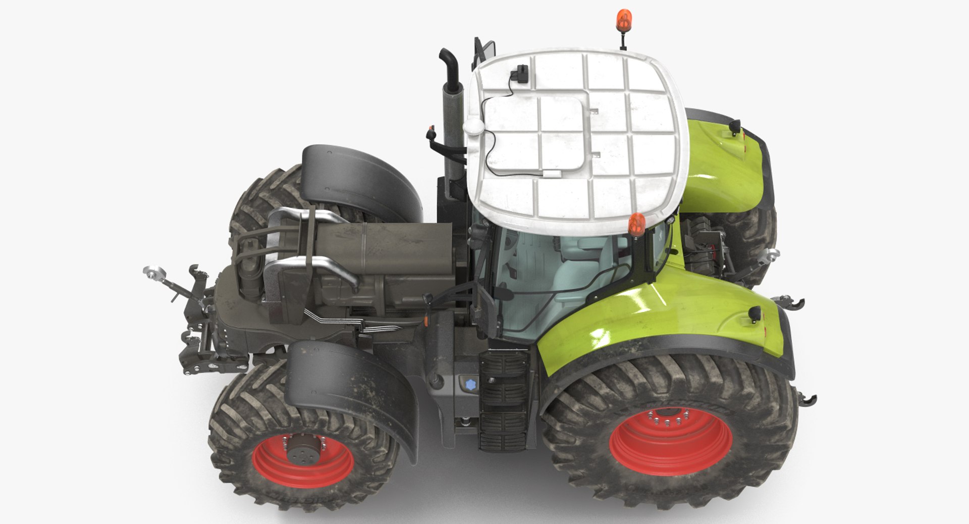 3D claas axion tractor interior model - TurboSquid 1374669