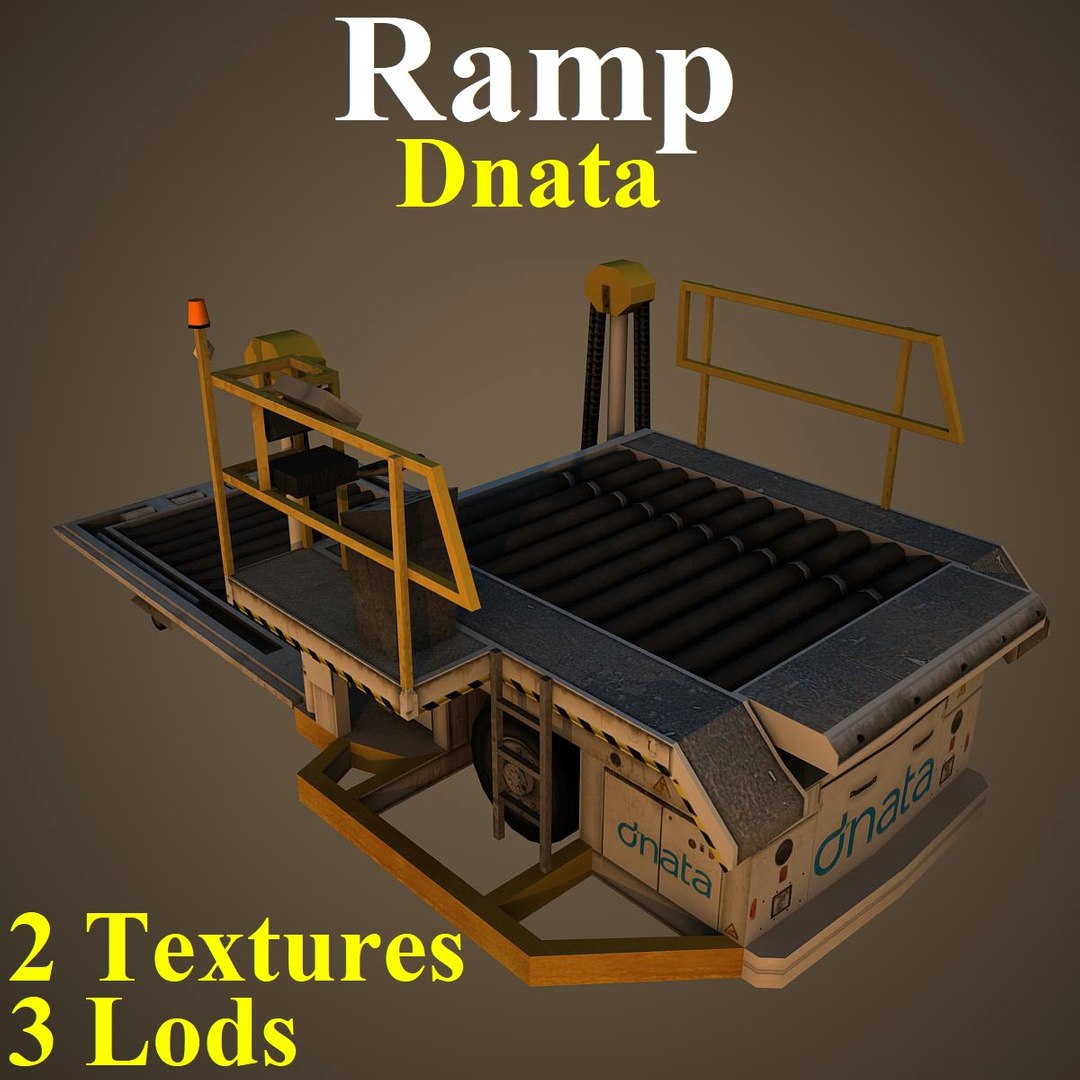 3D Ramp Dna - TurboSquid 1184833