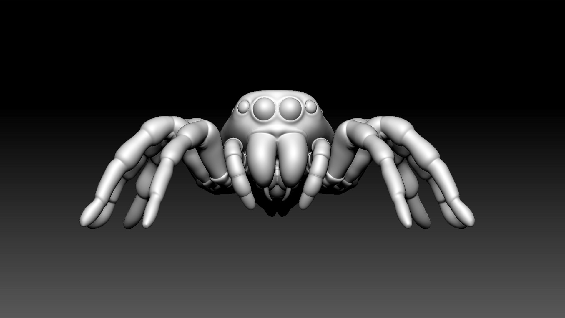 3D Jumping Spider Model - TurboSquid 2151955