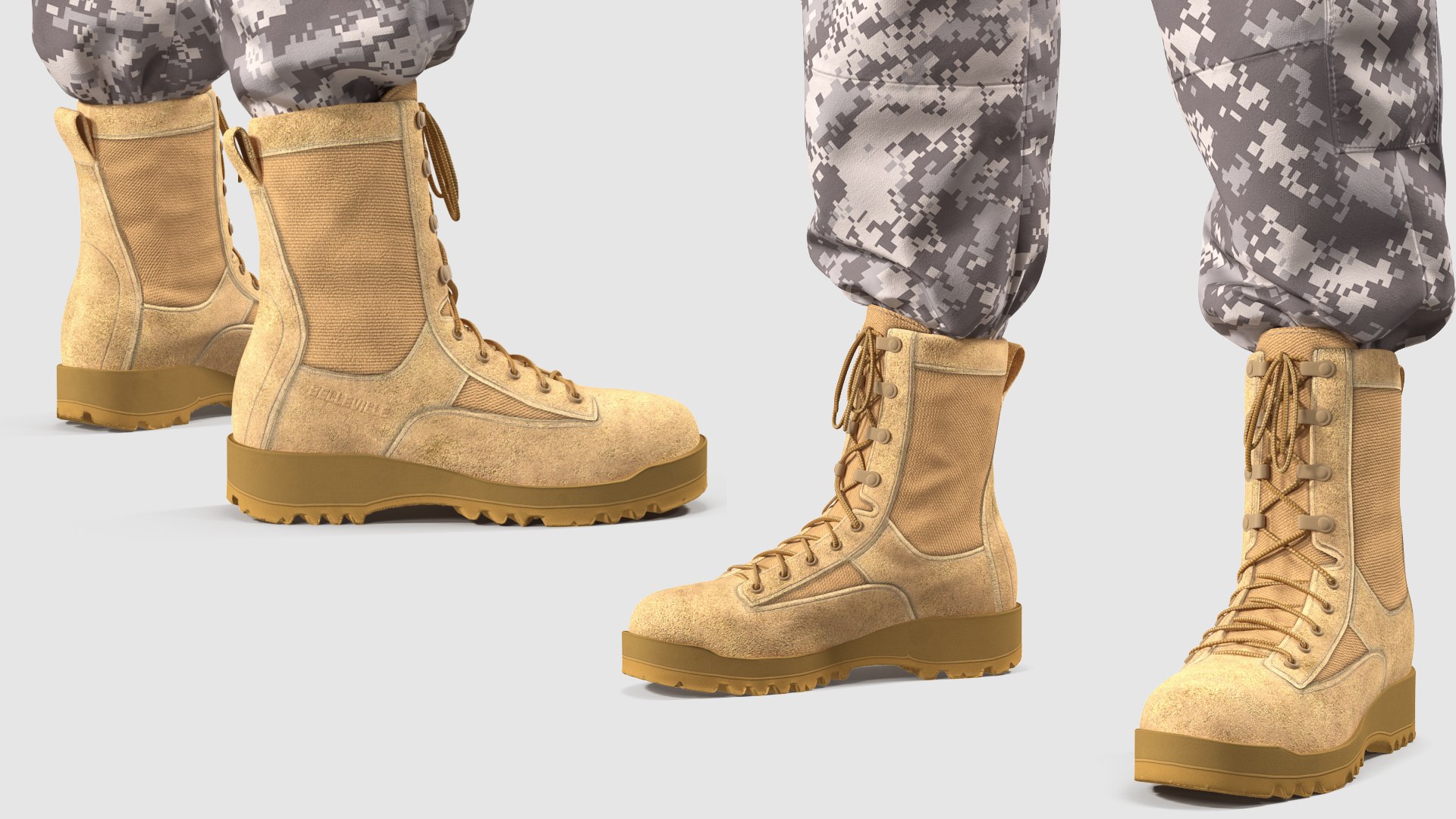 Female soldier military acu 3D model - TurboSquid 1687872