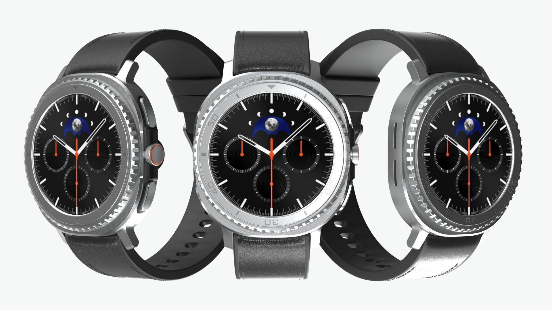 Samsung Galaxy Watch 8 Classic All Colors 3D - TurboSquid 2435116
