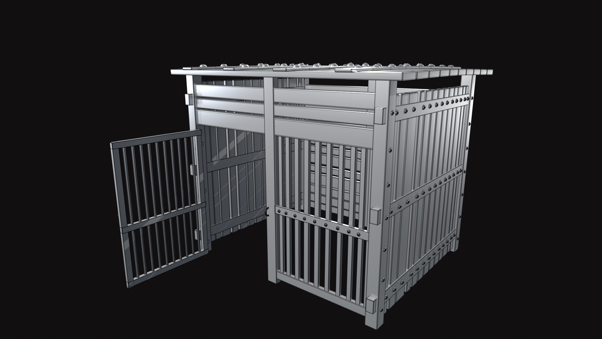 Medieval Prisoner Cell 01 3D Model - TurboSquid 2318671