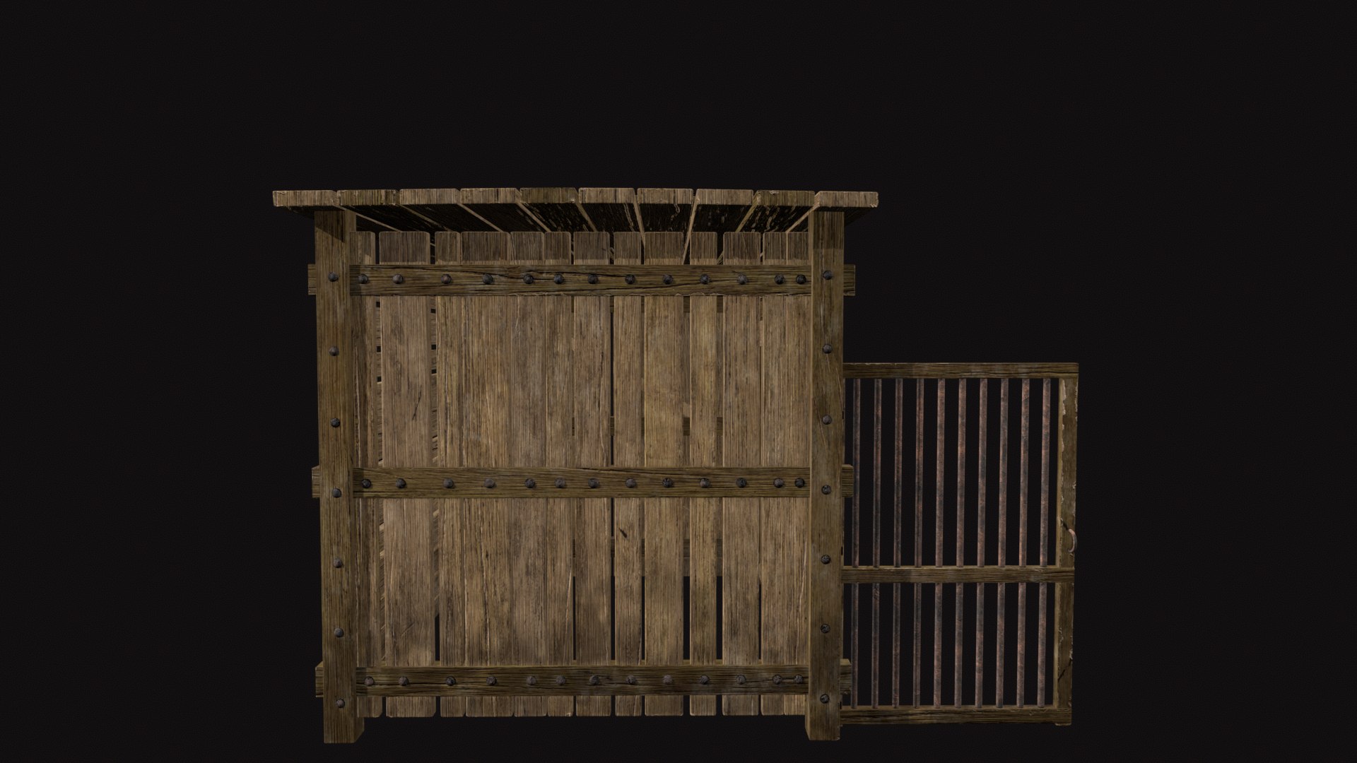 Medieval Prisoner Cell 01 3D Model - TurboSquid 2318671